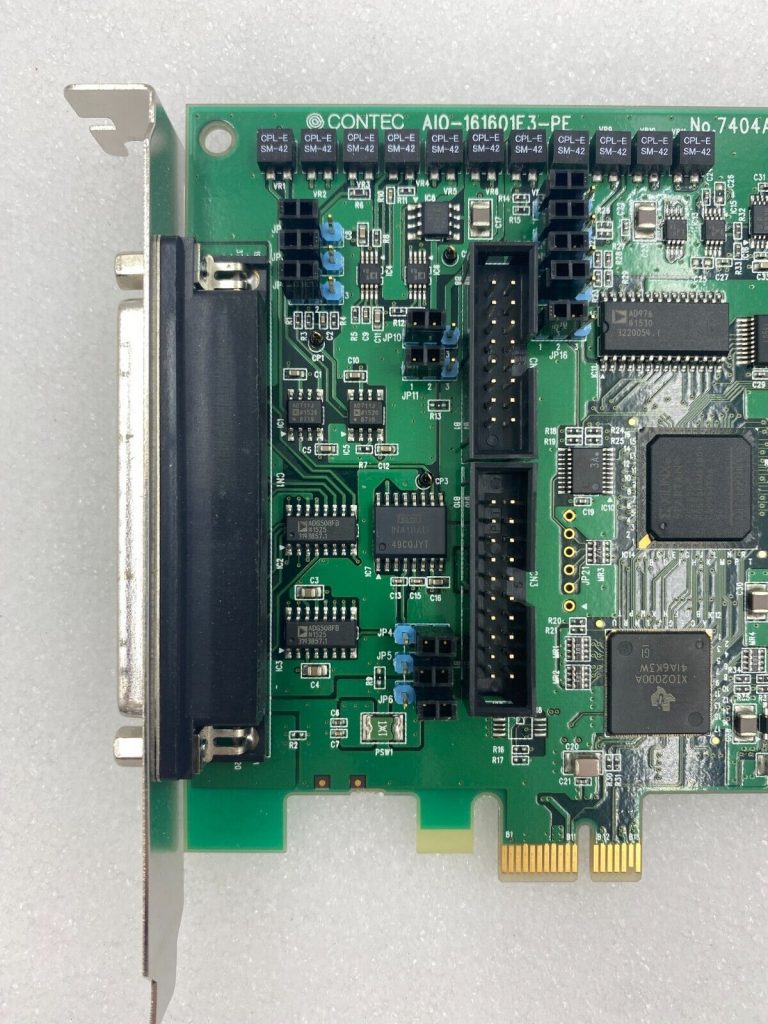 Contec AIO-161601E3-PE Analog I/O PCI Express Card – Novus Ferro Pte Ltd