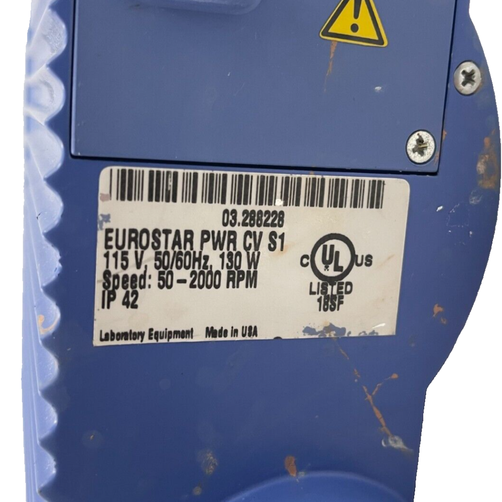 IKA Werke Eurostar PWR CV S1 Digital Laboratory Overhead Stirrer ...