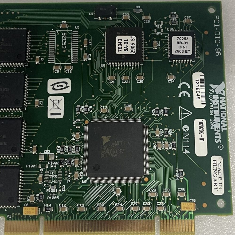 National Instruments PCI-DIO-96 PCI Interface – Novus Ferro Pte Ltd
