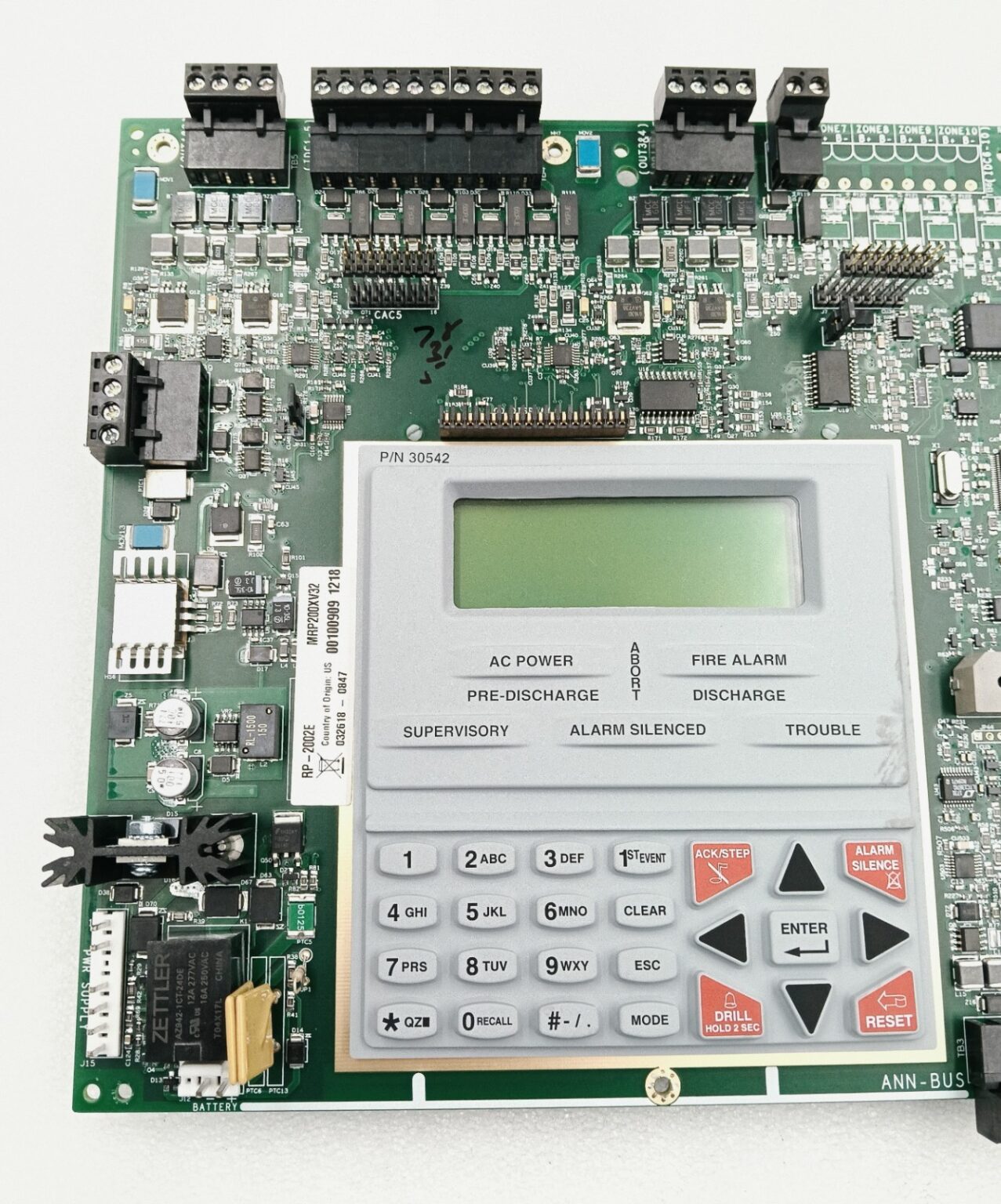 Notifier RP-2002E PCB Board – Novus Ferro Pte Ltd