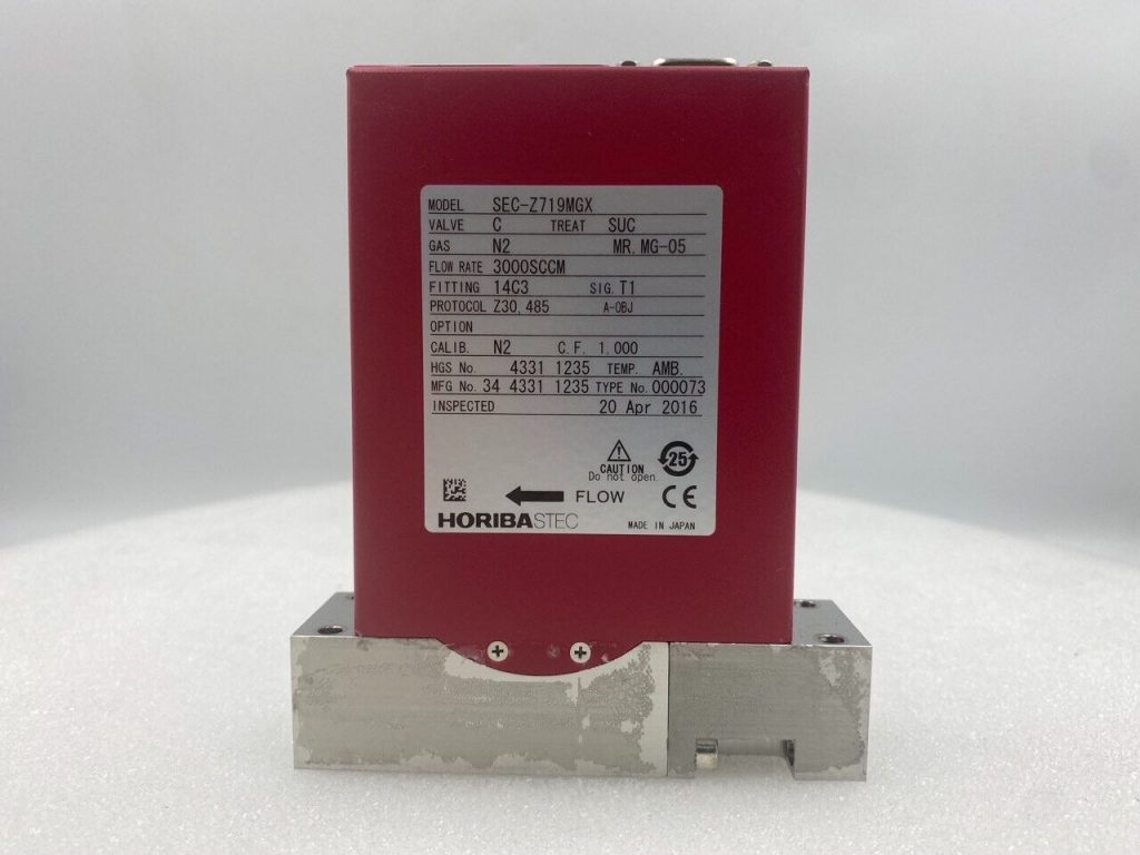 HoribaSTEC SEC-Z719MGX Mass Flow Controller 3000 SCCM N2 – Novus Ferro ...
