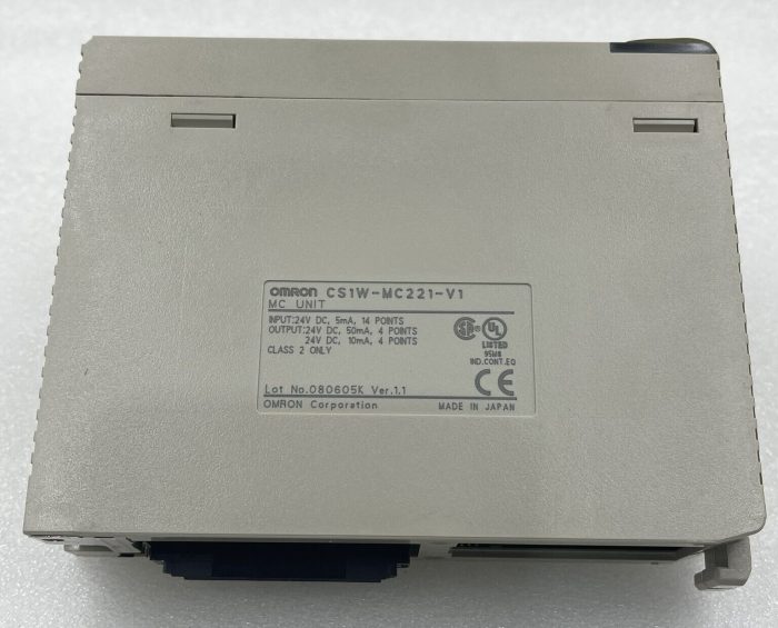 Omron CS1W-MC221-V1 Motion Control Unit – Novus Ferro Pte Ltd
