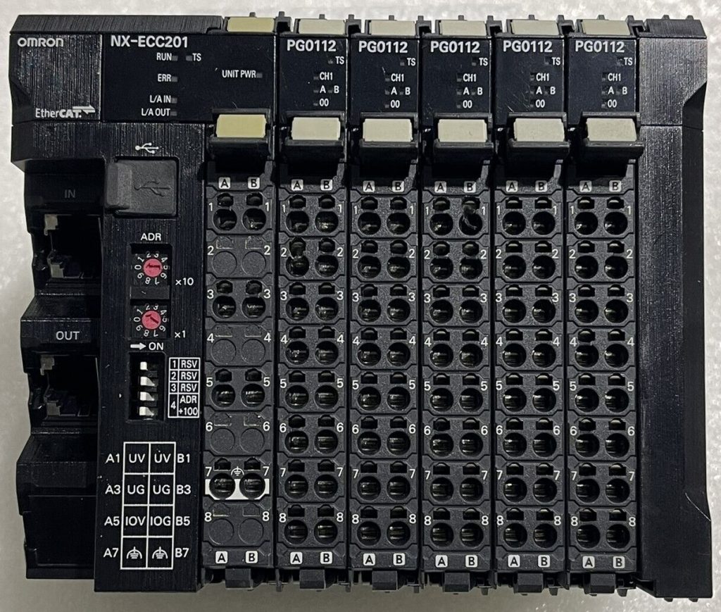 Omron NX-ECC201 Ethernet Coupler Unit – Novus Ferro Pte Ltd