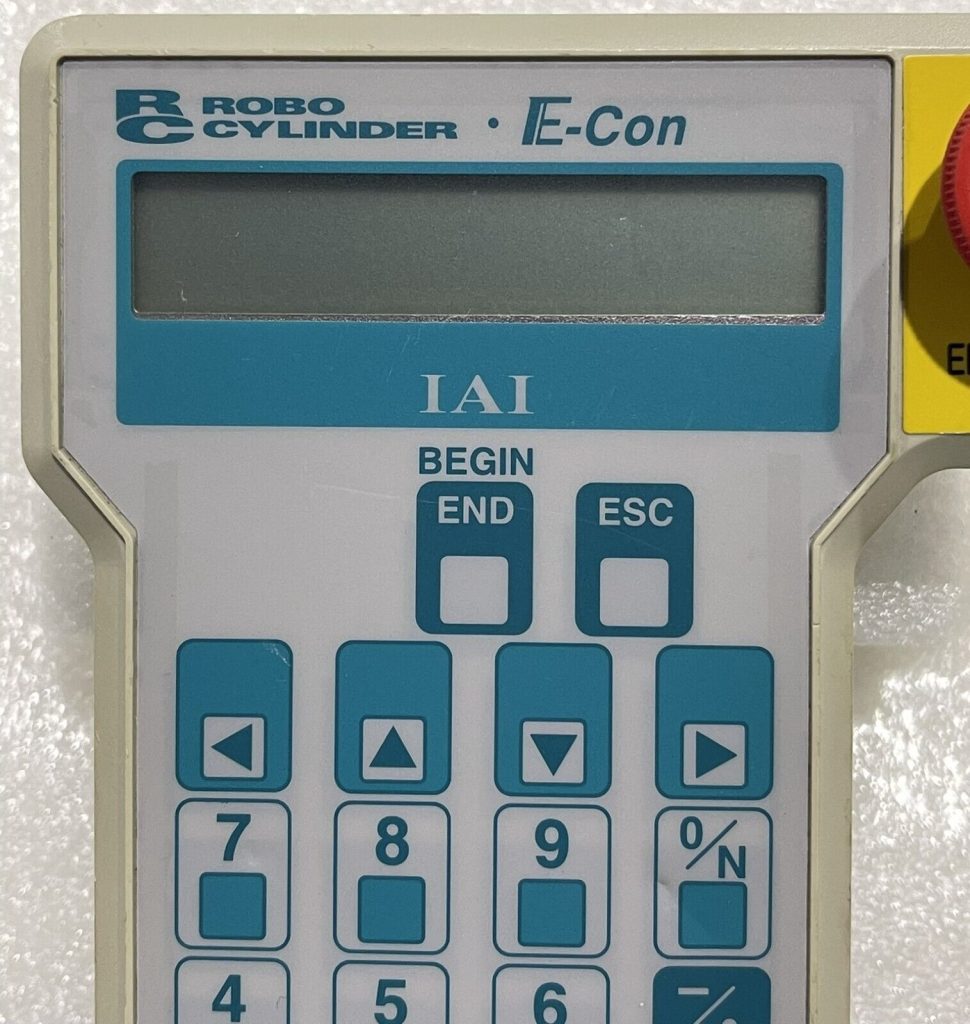 Robo Cylinder RCM-E-ENG Simple Teaching Pendant – Novus Ferro Pte Ltd