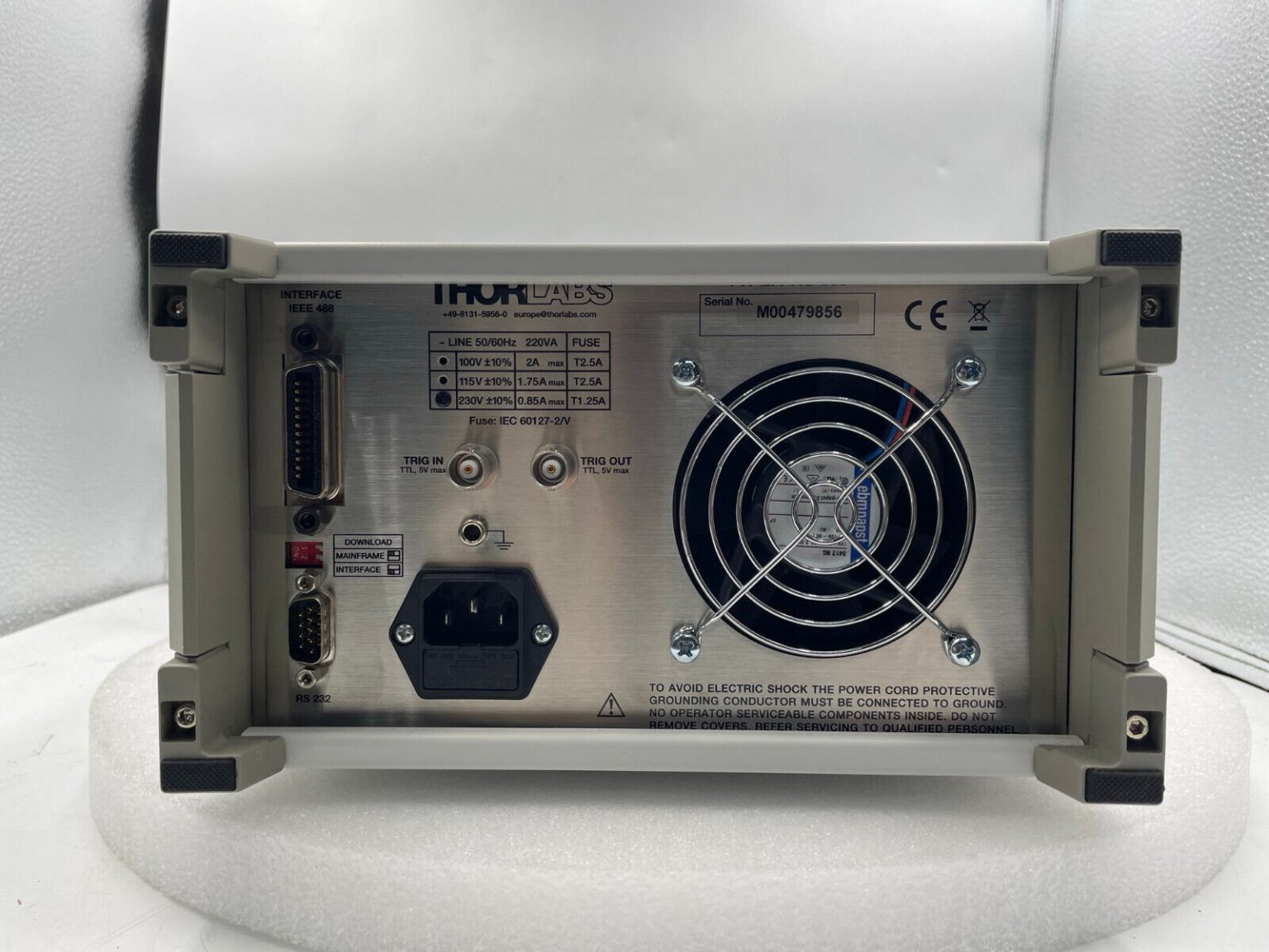 Thorlabs Pro 800 w LDC8002 LD Controller PDA 8000-2 PD Amplifier Test ...