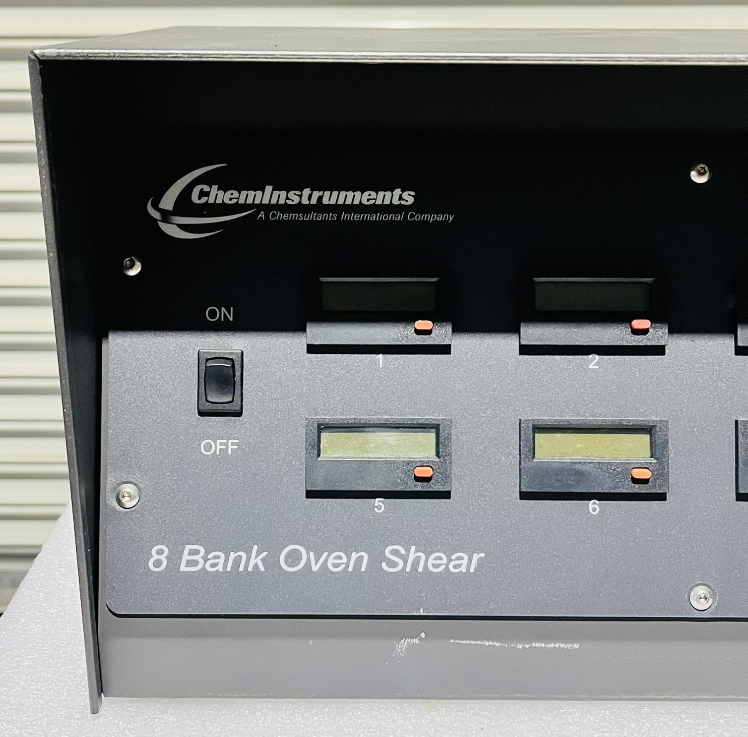 Cheminstruments 8 Bank Oven Shear – Novus Ferro Pte Ltd
