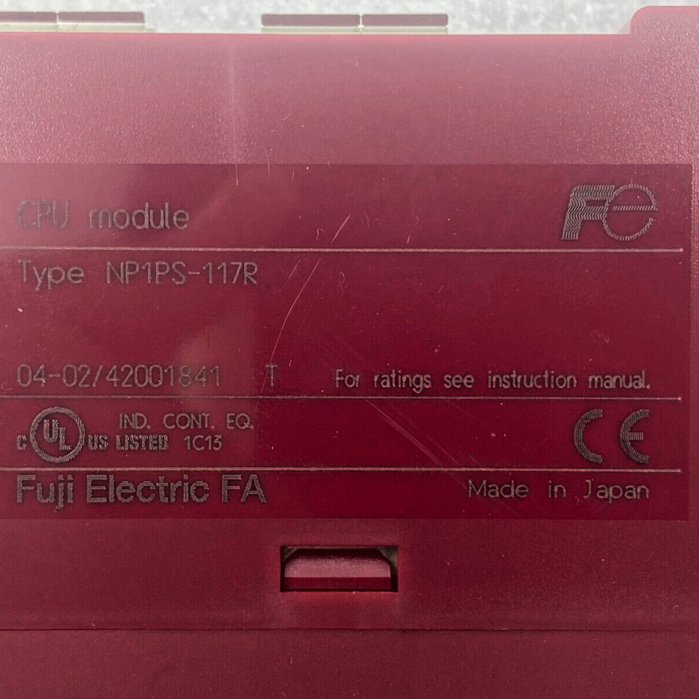 Fuji Electric NP1PS-117R CPU Module – Novus Ferro Pte Ltd