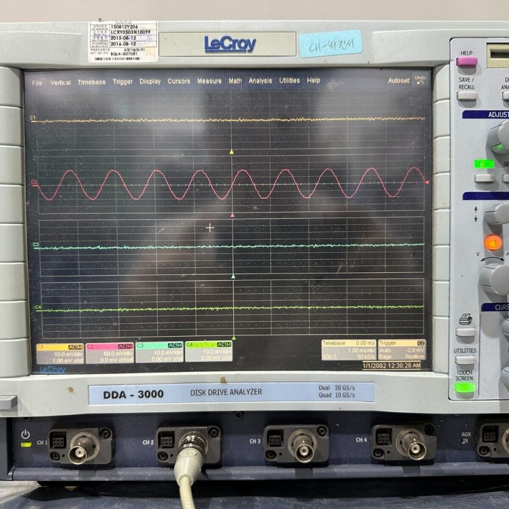 LeCroy DDA-3000 Disk Drive Analyzer Opt DDA DMOD – Novus Ferro Pte Ltd