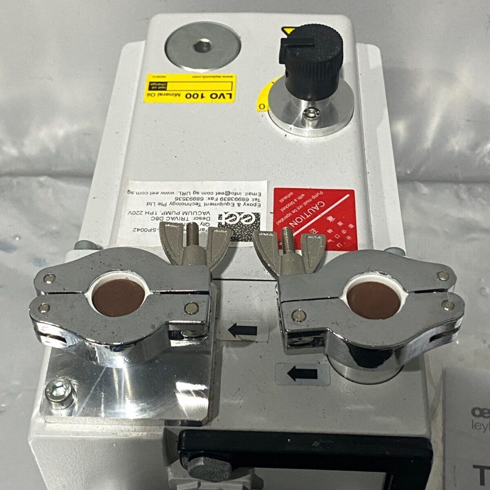 Leybold TriVac D8T Dual Stage Rotary Vane Vacuum Pump – Novus Ferro Pte Ltd