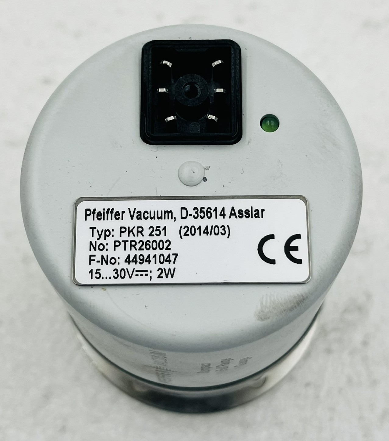 Pfeiffer PKR 251 Compact Full Range Gauge – Novus Ferro Pte Ltd